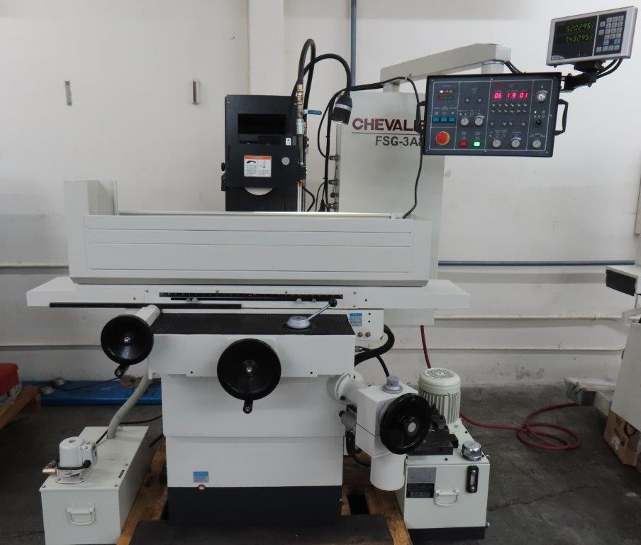 GRINDING MACHINES: CHEVALIER PRECISION HYDRAULIC SURFACE GRINDER - MODEL: FSG-3A818 3 AXIS FULLY ...