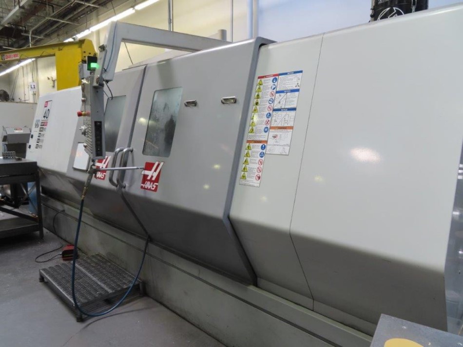 CNC LATHES: HAAS SL-40L CNC LATHE BIG BORE ~ LONG BED