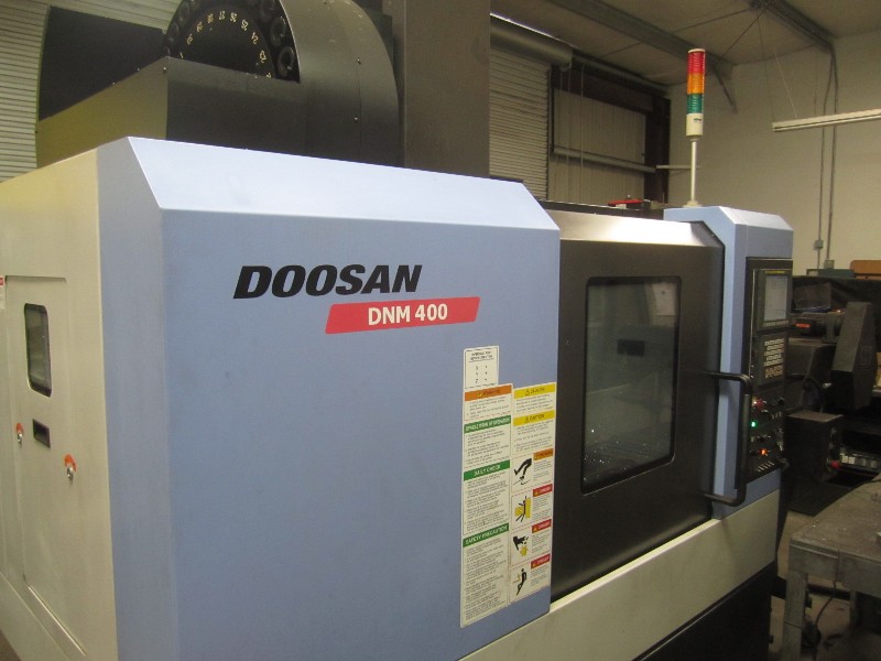 CNC MACHINING CENTERS: DOOSAN DNM-400 VERTICAL MACHINING CENTER