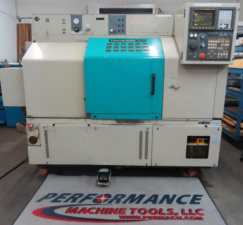 CNC LATHES: TAKISAWA TW-30 CNC LATHE