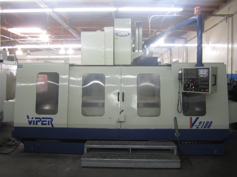 CNC MACHINING CENTERS: MIGHTY VIPER VMC-2100AP VERTICAL MACHINING CENTER