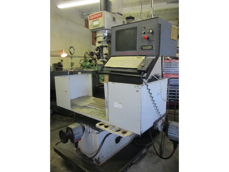 CNC KNEE & BED MILLS: SERVO SAM 5 CNC BED TYPE MILL