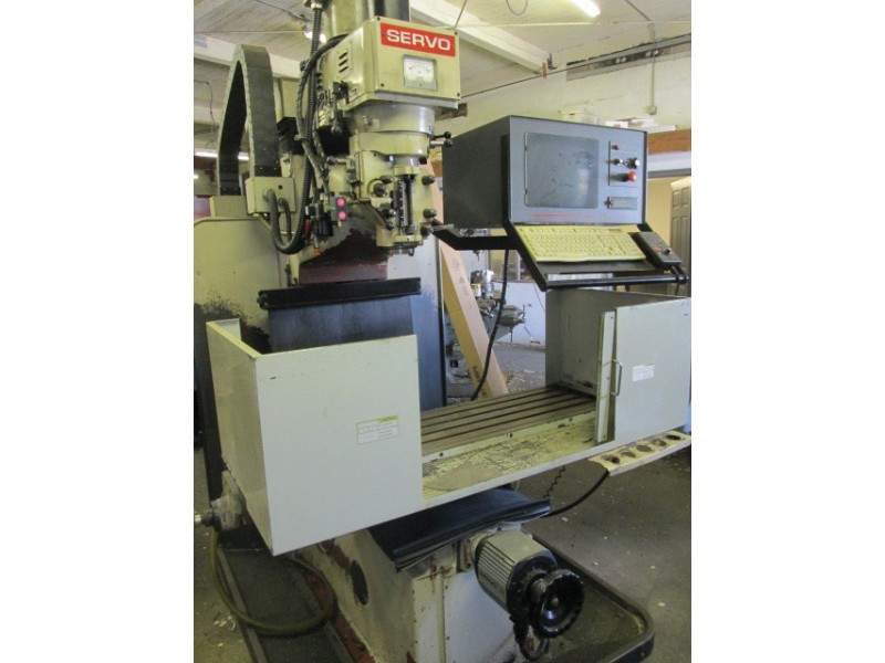 CNC KNEE & BED MILLS: SERVO SAM 5 CNC BED TYPE MILL