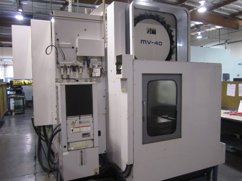 CNC MACHINING CENTERS: MORI SEIKI MV-40B/ APC VMC- PALLET CHANGER