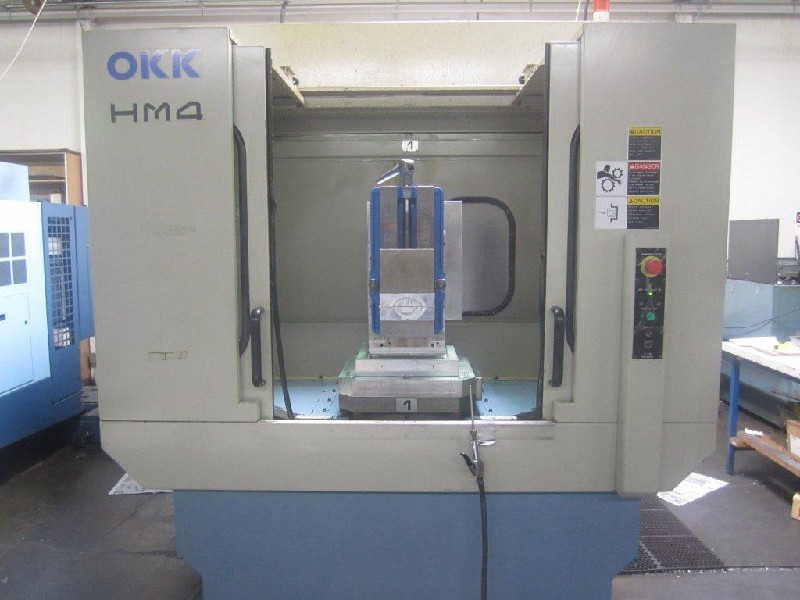 CNC MACHINING CENTERS: OKK HM-4 HORIZONTAL MACHINING CENTER