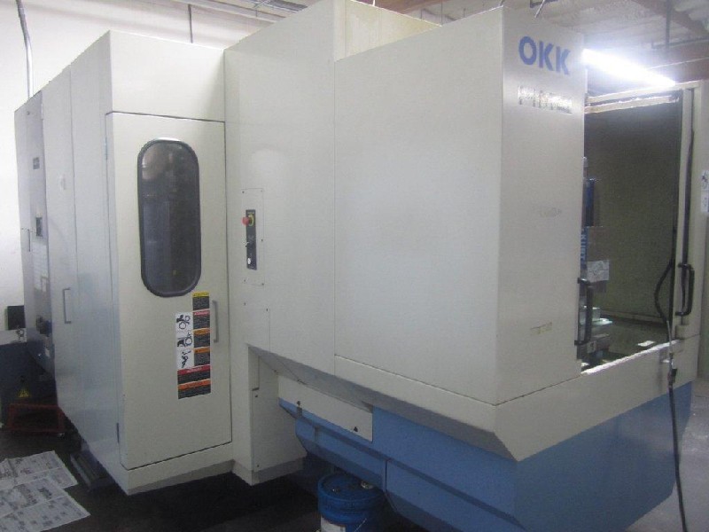 CNC MACHINING CENTERS: OKK HM-4 HORIZONTAL MACHINING CENTER
