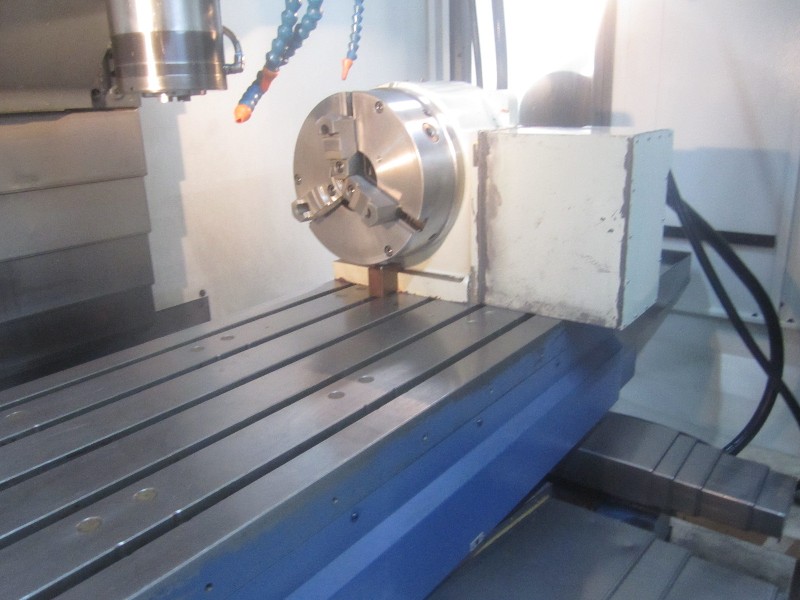 CNC MACHINING CENTERS: YCM XV-1250A VMC WITH 4TH AXIS ROTARY TABLE