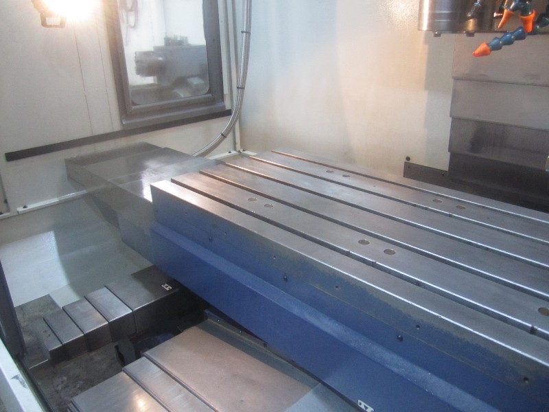 CNC MACHINING CENTERS: YCM XV-1250A VMC WITH 4TH AXIS ROTARY TABLE