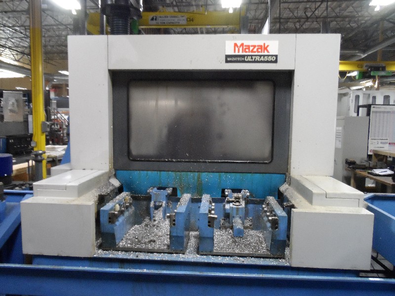 CNC MACHINING CENTERS: MAZAK MAZATECH ULTRA 550 HORIZONTAL MACHINING ...