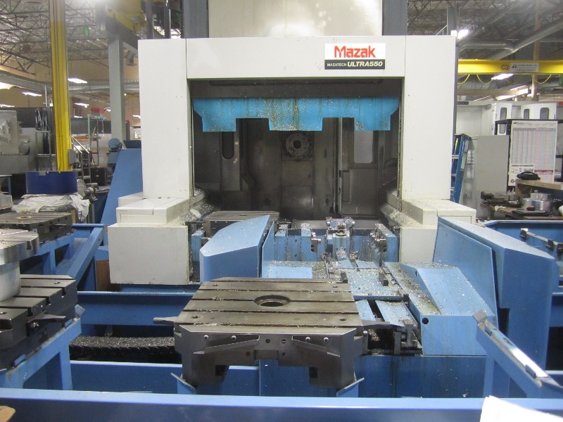CNC MACHINING CENTERS: MAZAK MAZATECH ULTRA 550 HORIZONTAL MACHINING ...