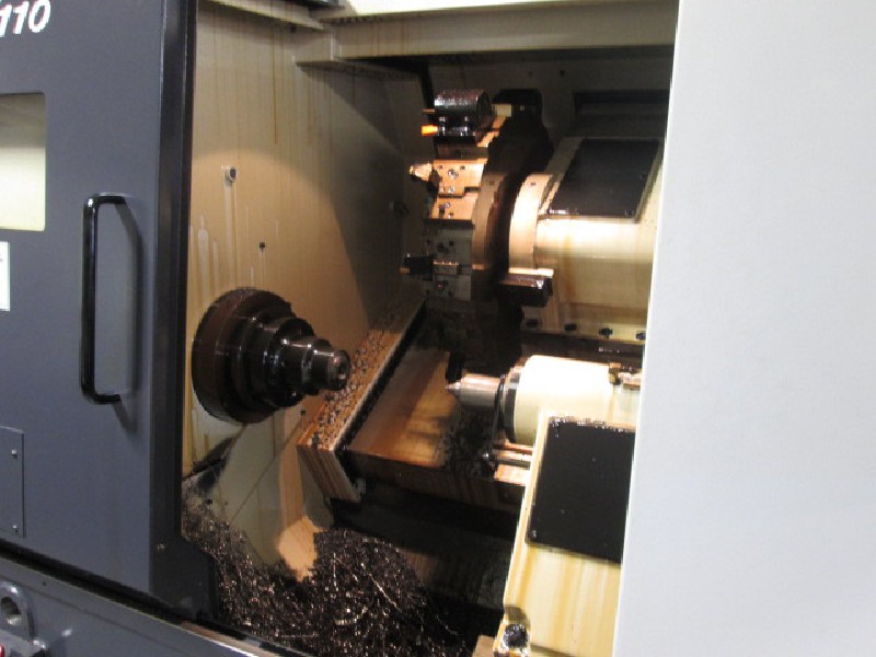CNC TURNING CENTERS: TAKISAWA NEX-110 10" CHUCK CNC TURNING CENTER WITH ...