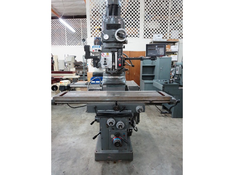 MILLING MACHINES - MANUAL: LAGUN FTV-510 HEAVY DUTY VERTICAL MILL