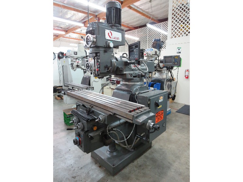 MILLING MACHINES - MANUAL: LAGUN FTV-510 HEAVY DUTY VERTICAL MILL