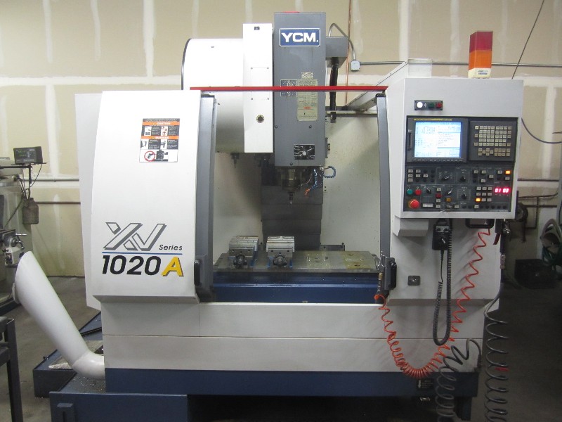 CNC MACHINING CENTERS: YCM XV-1020A VERTICAL MACHINING CENTER