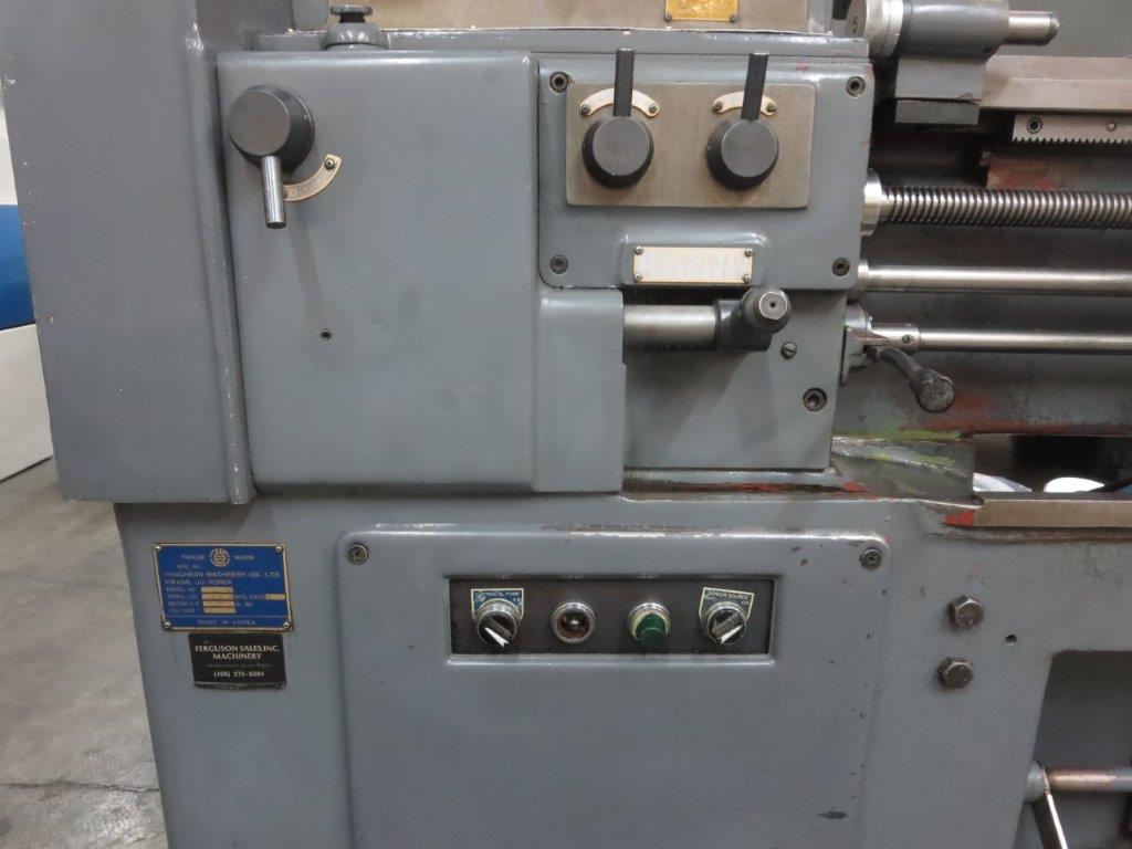 LATHE - MANUAL: WEBB / WHACHEON HL-435 17"x40" GAP BED ENGINE LATHE